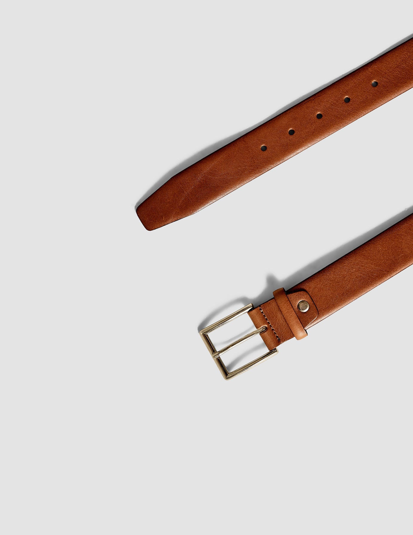 Leather Belt Light Brown | SHAPING NEW TOMORROW